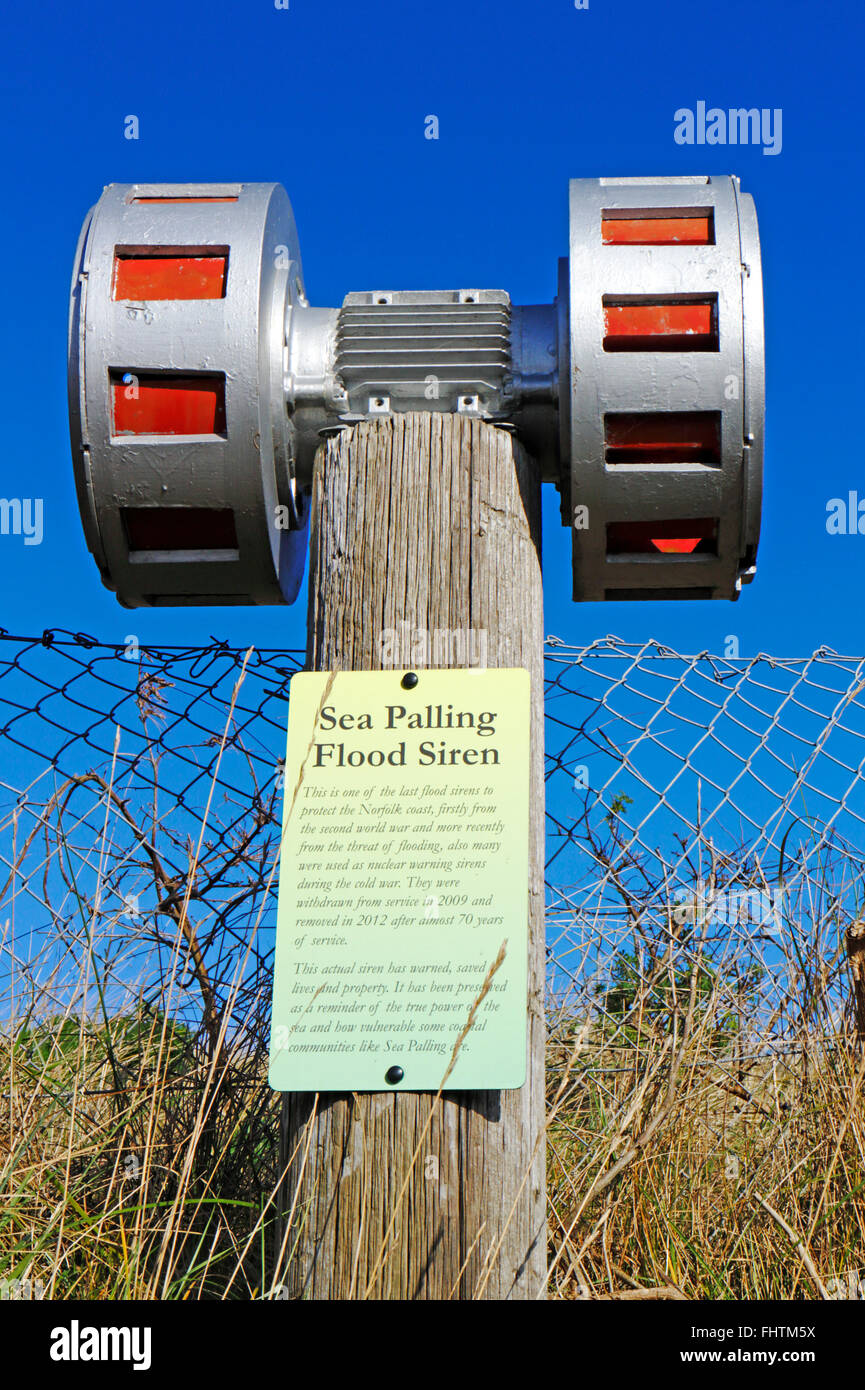 Flood siren hi-res stock photography and images - Alamy