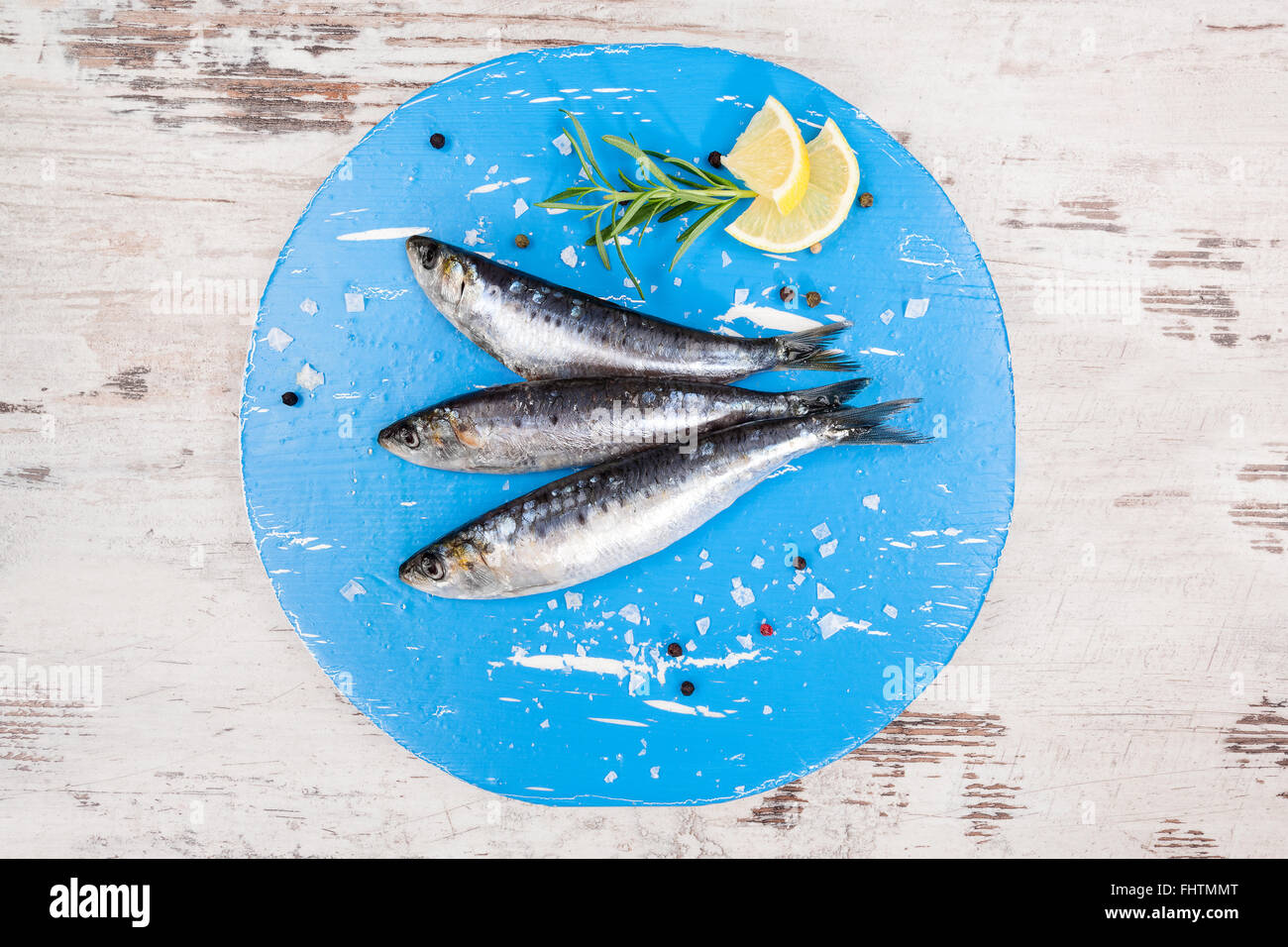 Delicious anchovy fish Stock Photo - Alamy