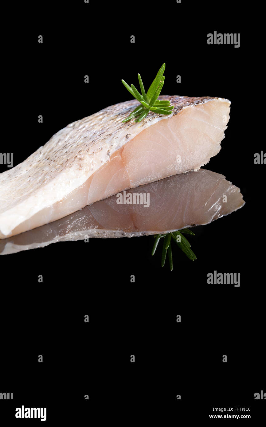 Fresh perch fish fillet Stock Photo - Alamy
