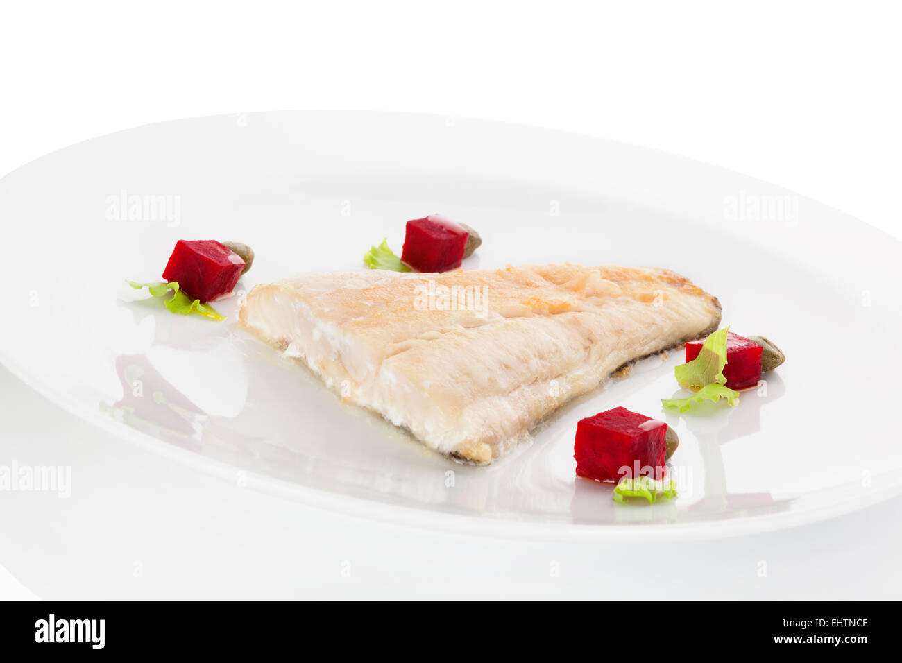 Grilled perch fish fillet Stock Photo - Alamy