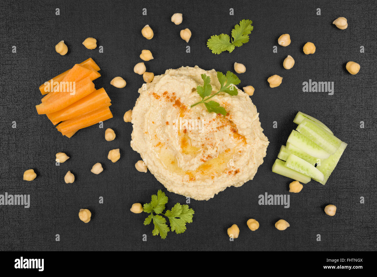 Hummus background hi-res stock photography and images - Alamy
