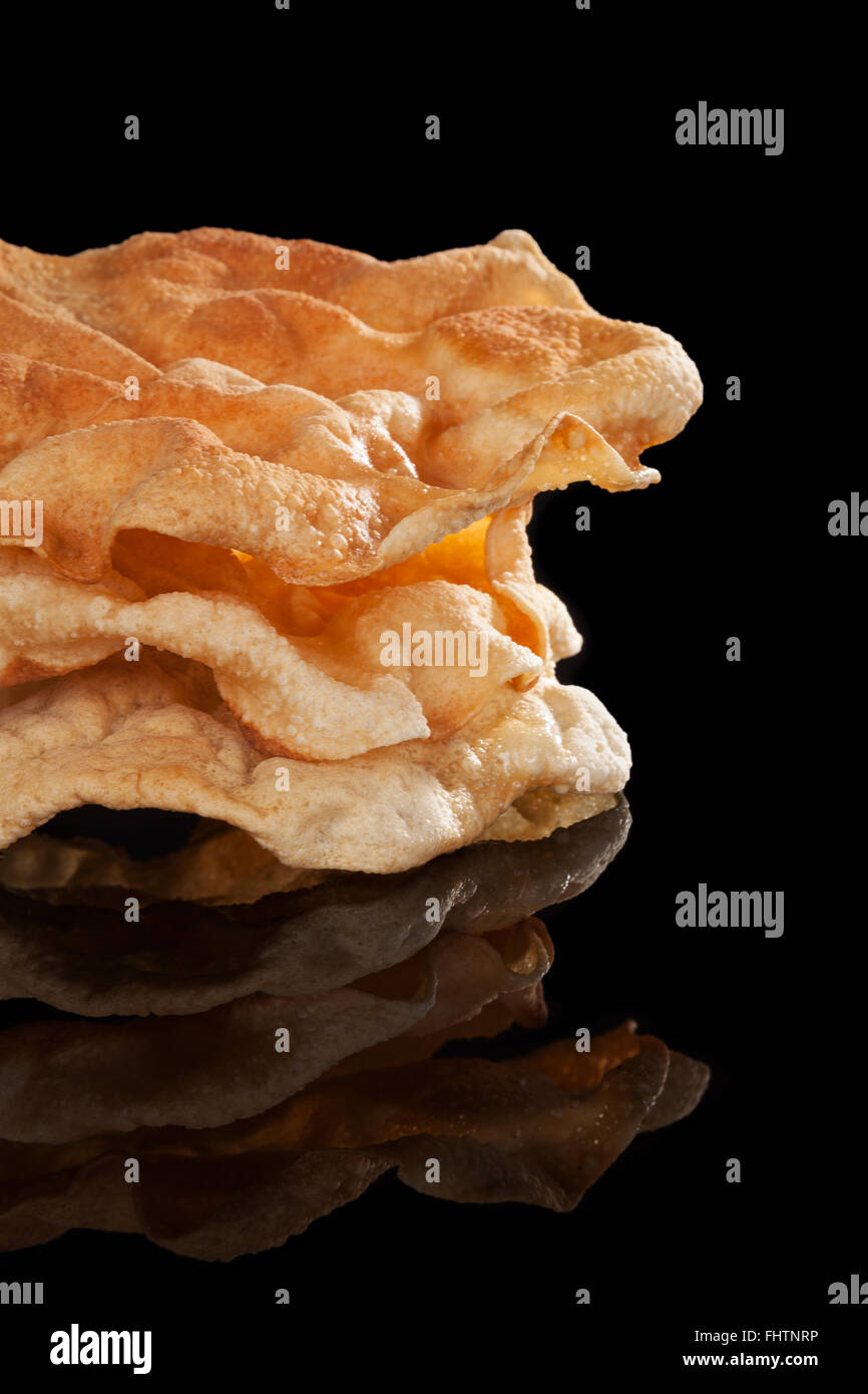 Poppadom stack hi-res stock photography and images - Alamy