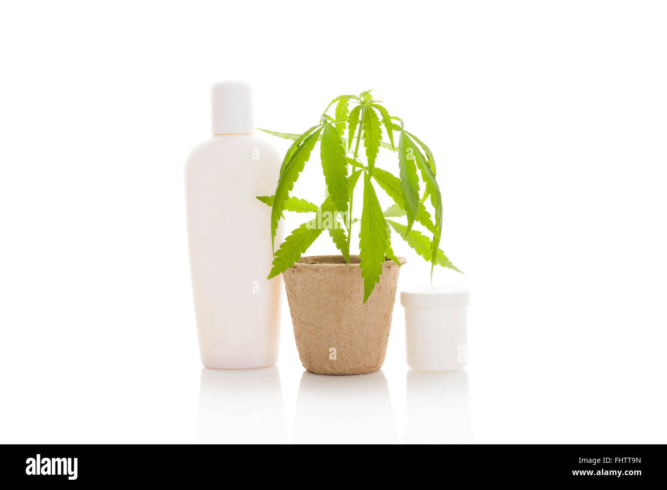 Hemp cosmetics Cut Out Stock Images & Pictures - Alamy