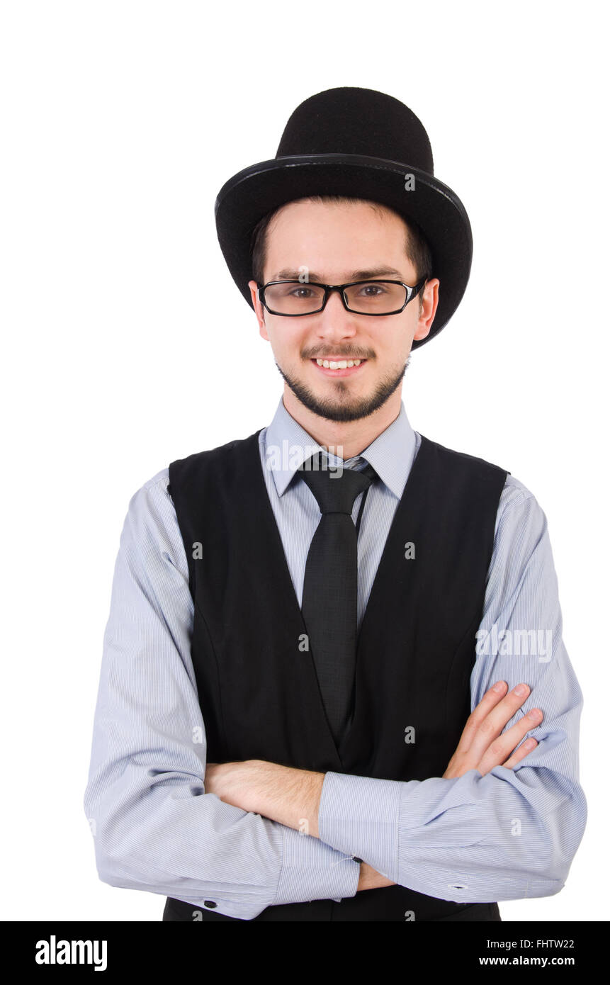 Man in hat hi-res stock photography and images - Alamy