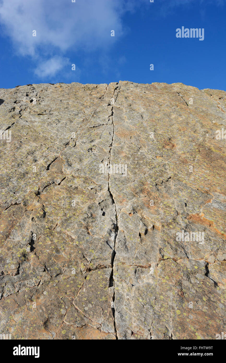 Orange coloured rock texture Stock Photo - Alamy