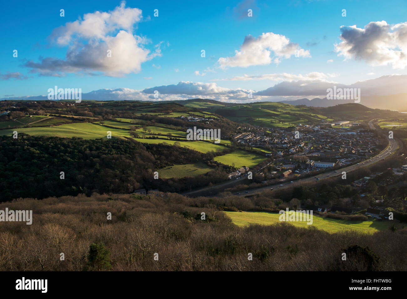 Mochdre village hi-res stock photography and images - Alamy