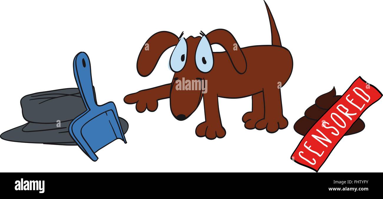 cute dog poop Stock Vector Image & Art - Alamy