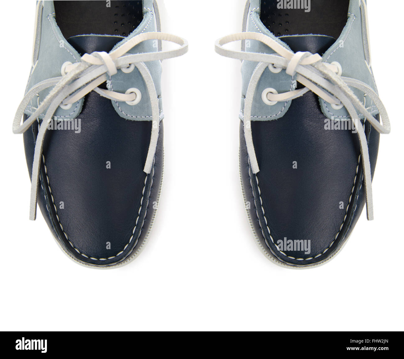 Tip of male shoes isolated on white Stock Photo - Alamy