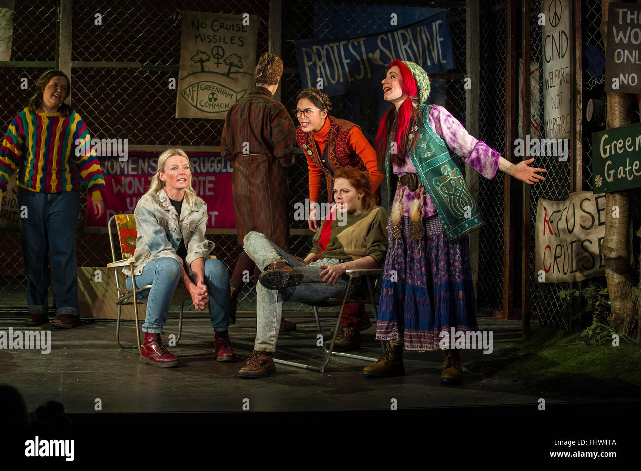 London.UK Christine Allado CJ Johnson Rebecca Brewer Laura Jane ...