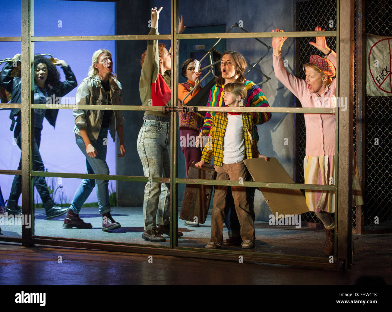 London.UK Christine Allado CJ Johnson Rebecca Brewer Laura Jane ...