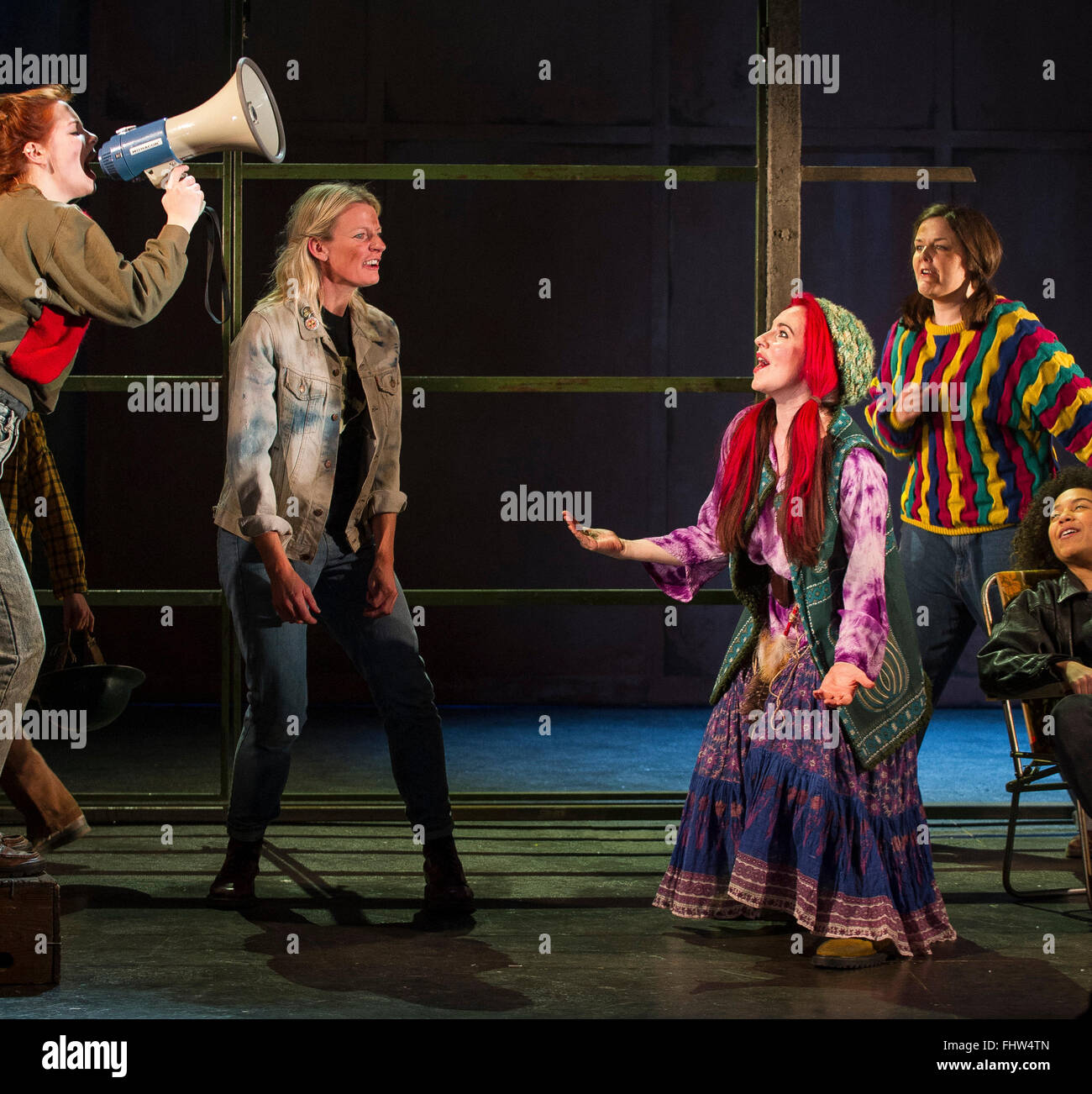 London.UK Christine Allado CJ Johnson Rebecca Brewer Laura Jane ...