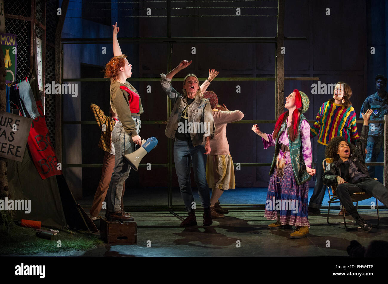 London.UK Christine Allado CJ Johnson Rebecca Brewer Laura Jane ...