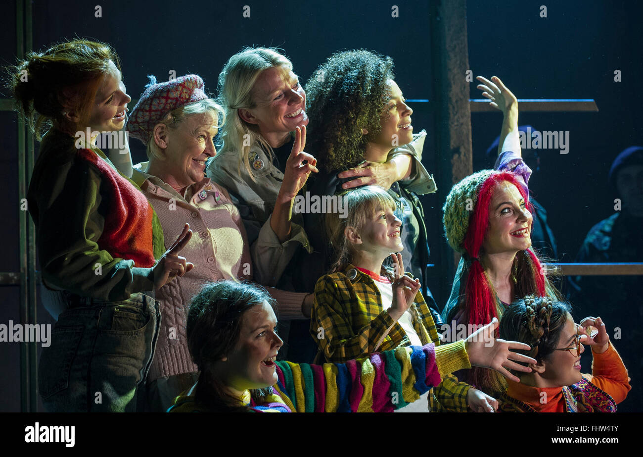 London.UK Christine Allado CJ Johnson Rebecca Brewer Laura Jane ...