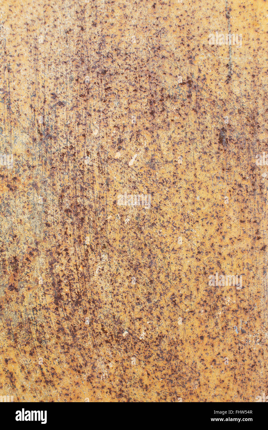 Rusty yellow metal grunge texture hi-res stock photography and images ...