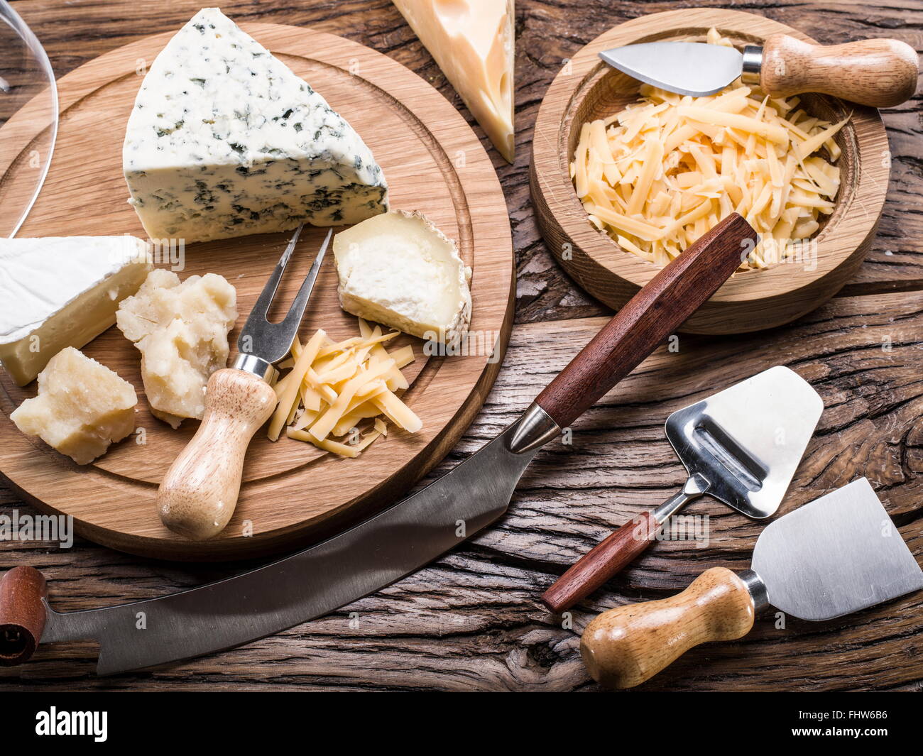 Types cheese hi-res stock photography and images - Alamy