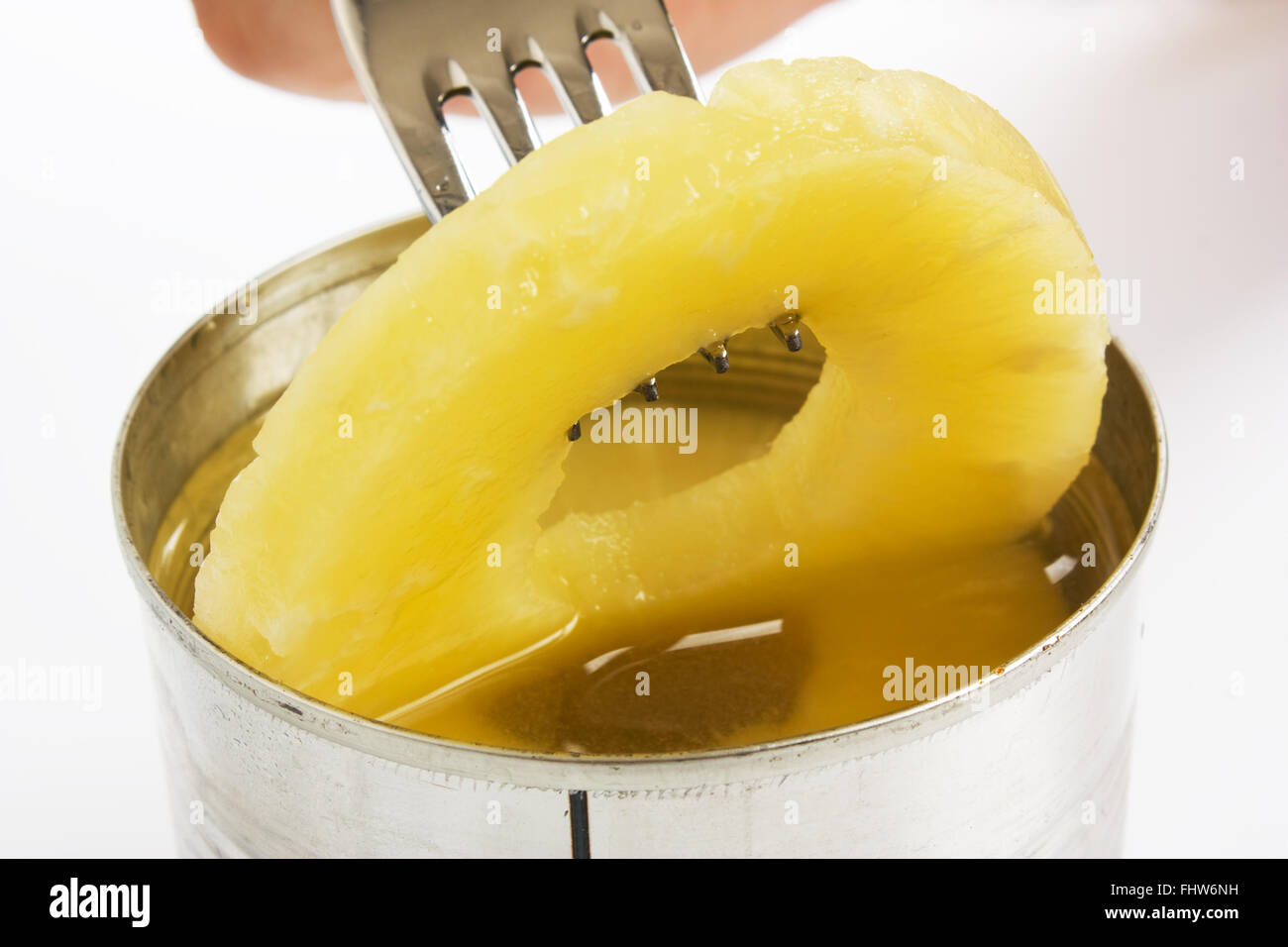 slice of pineapple Stock Photo - Alamy