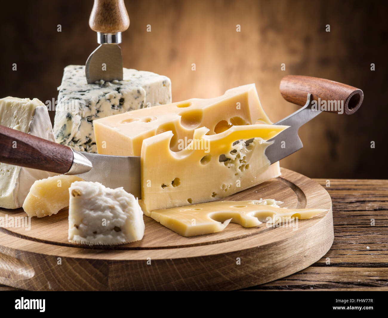 Types cheese hi-res stock photography and images - Alamy