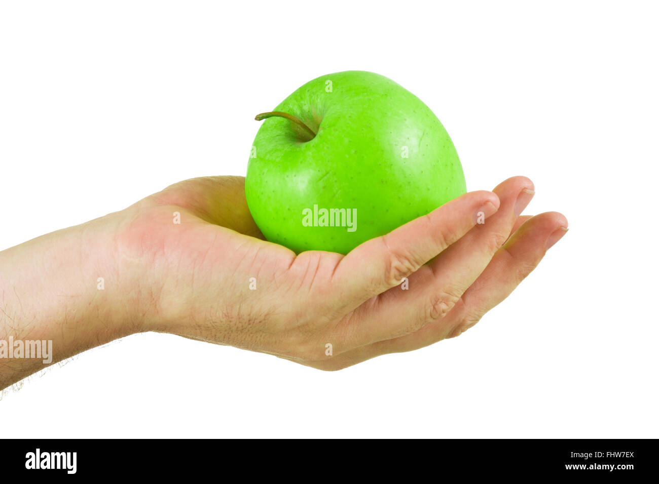 Close up hand in orange Cut Out Stock Images & Pictures - Alamy