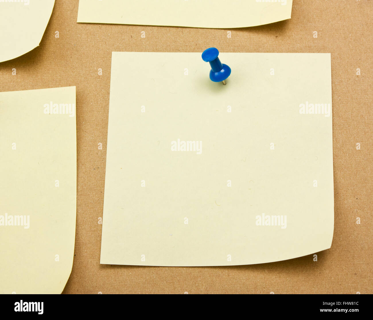 Many reminder notes Stock Photo - Alamy