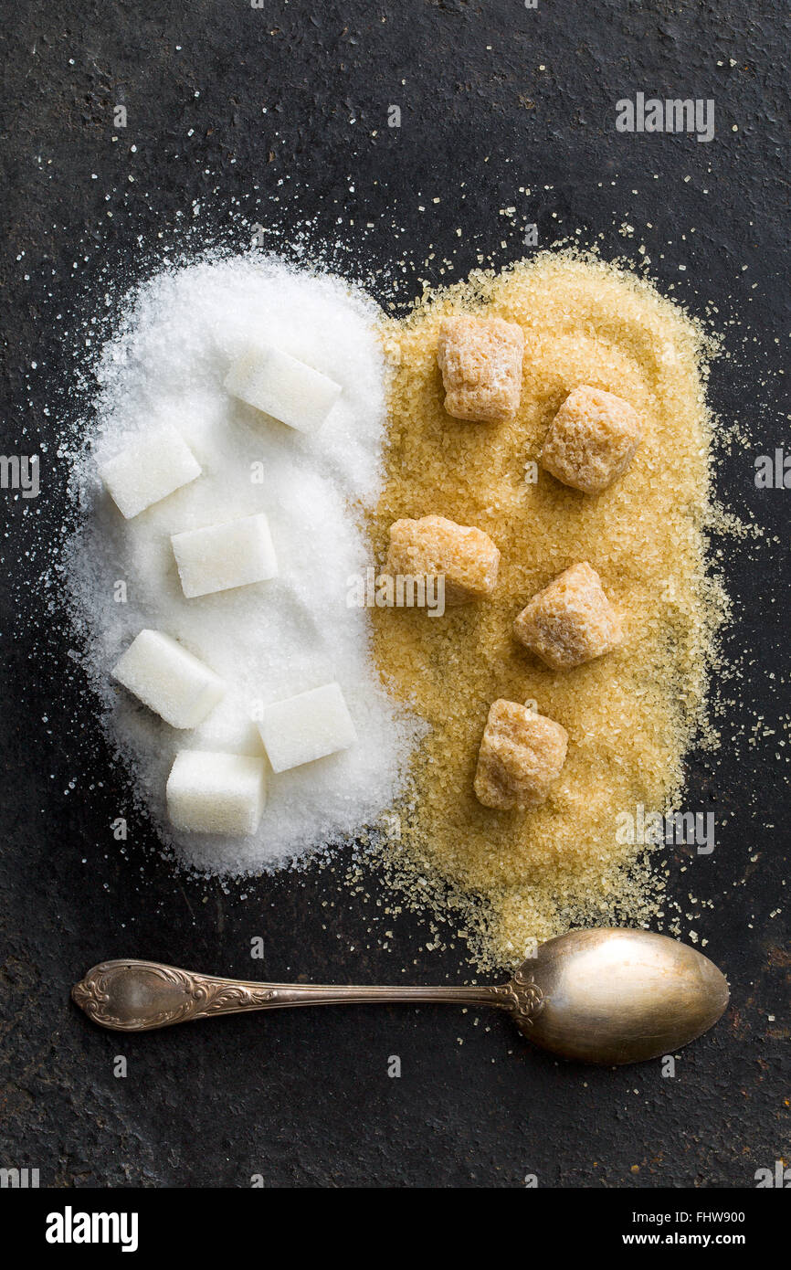 Unrefined sugar hi-res stock photography and images - Alamy