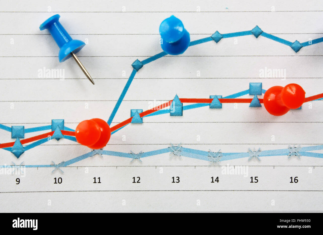 paper with a diagram Stock Photo - Alamy