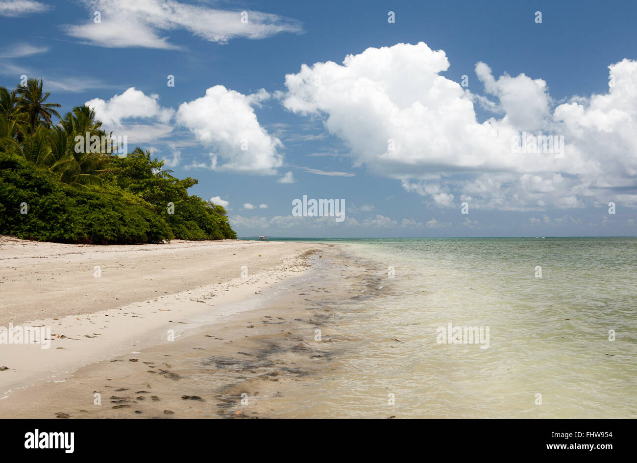 Of Bainema Beach - Boipeba - Archipelago Tinhare Stock Photo - Alamy