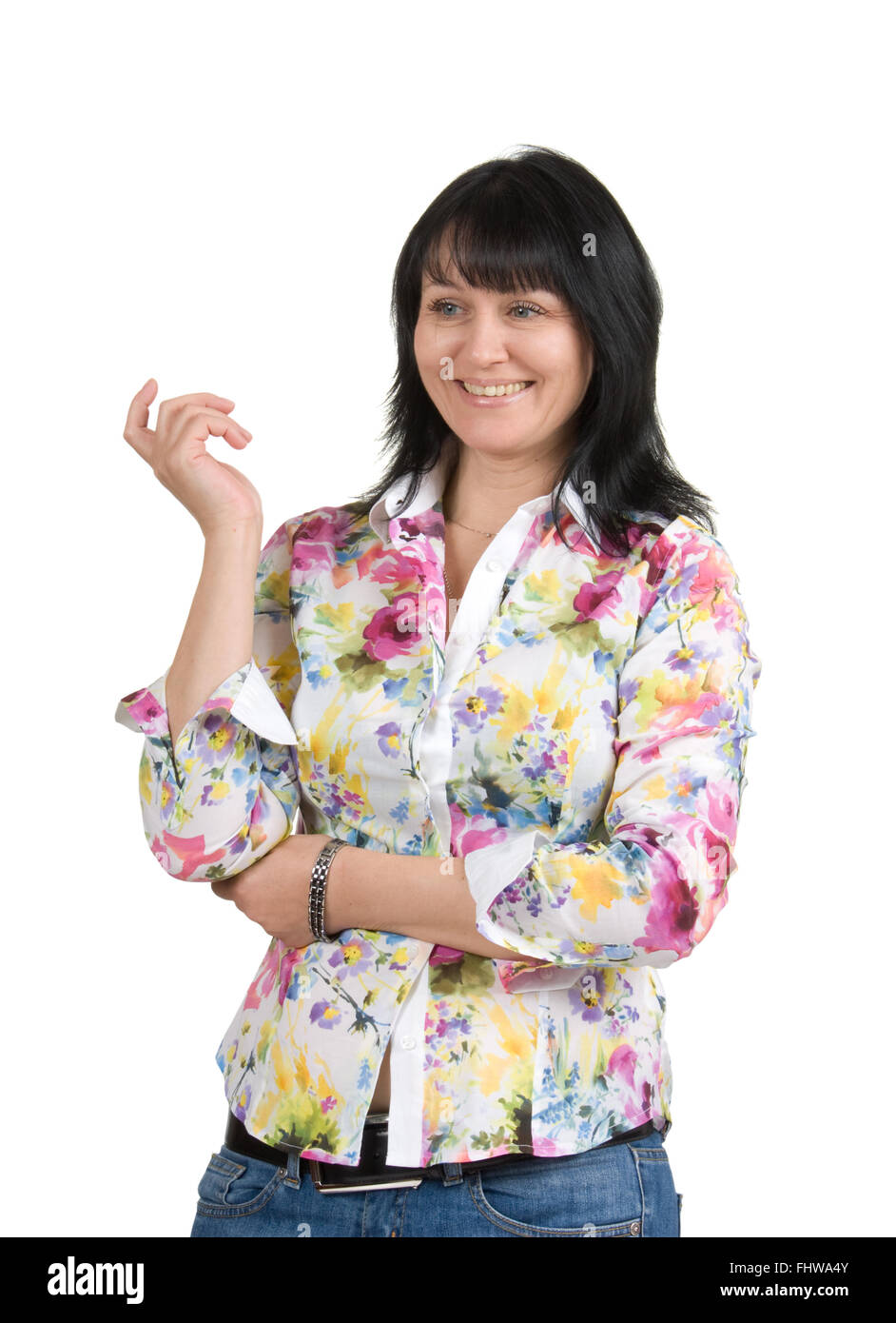 Beautiful mature lady hi-res stock photography and images - Alamy