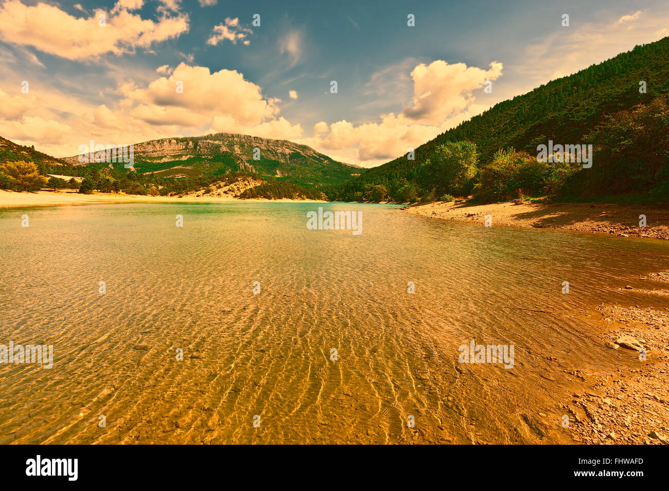 Castillon lake hi-res stock photography and images - Alamy