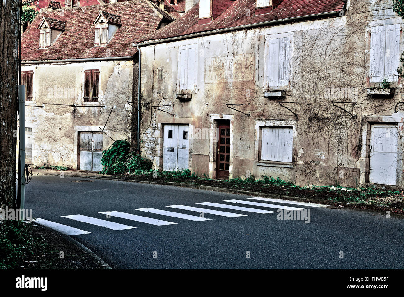 Old crosswalk hi-res stock photography and images - Alamy