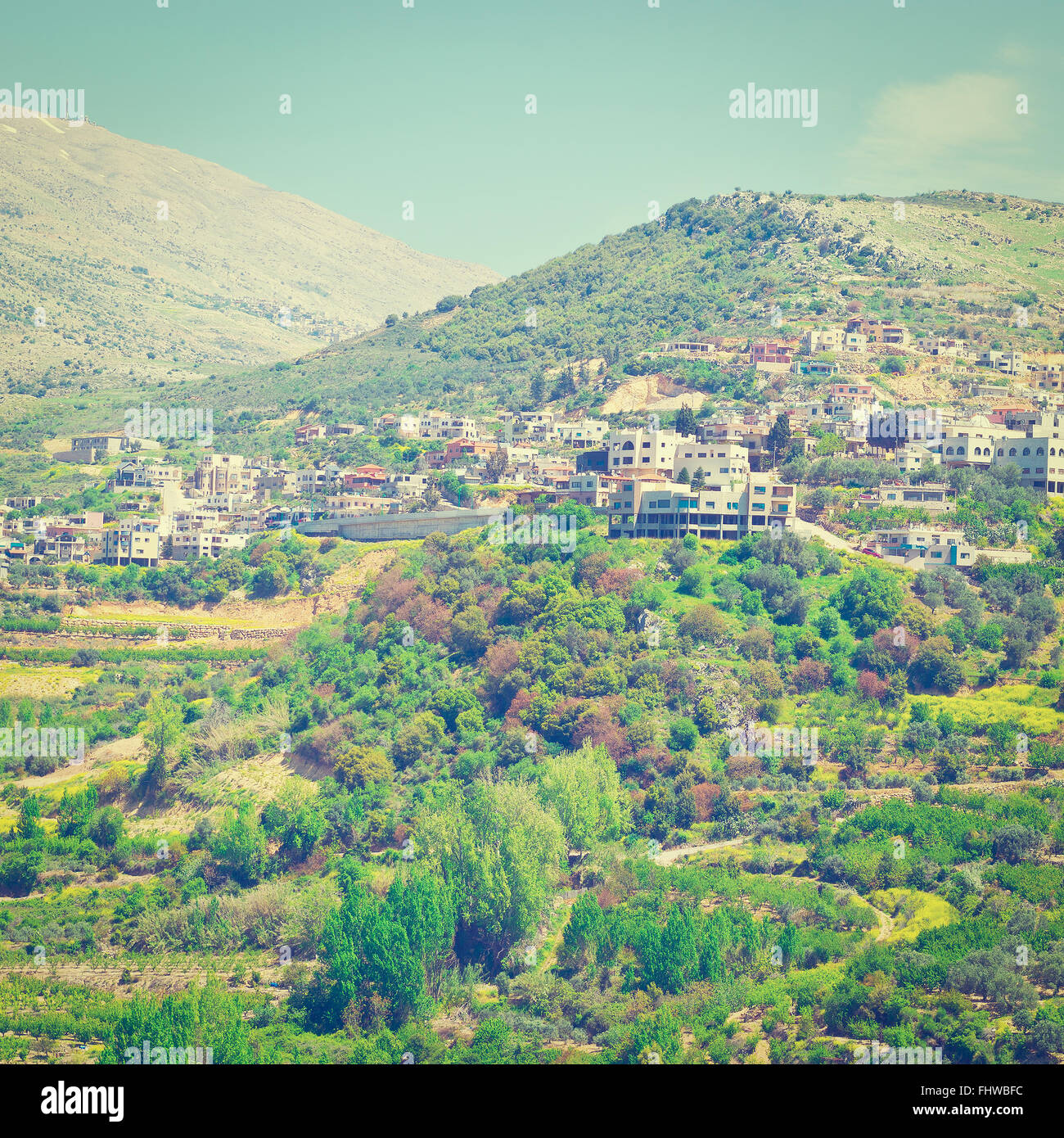 Druze village golan heights hi-res stock photography and images - Alamy