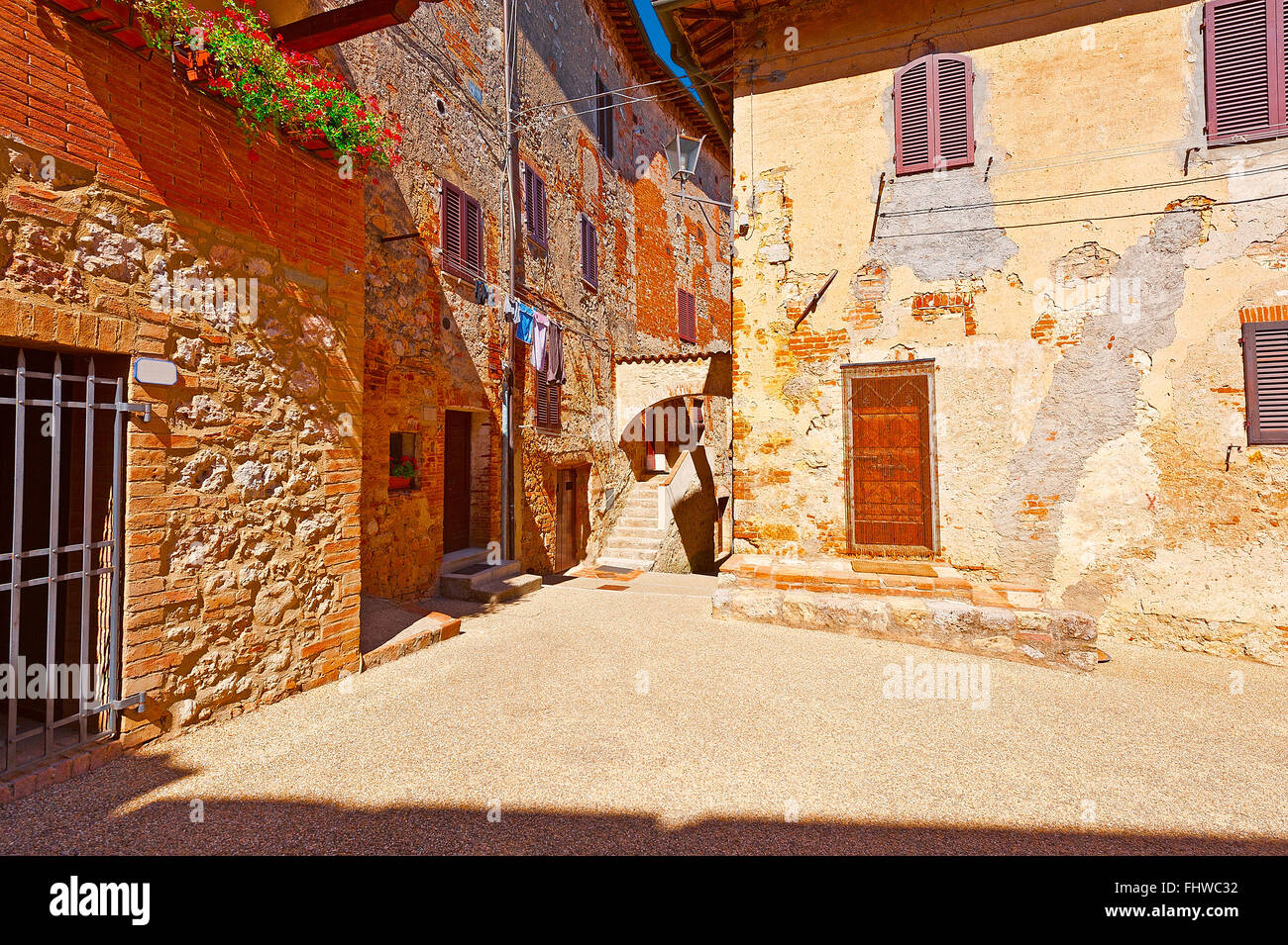Cityscape old stone stair hi-res stock photography and images - Alamy