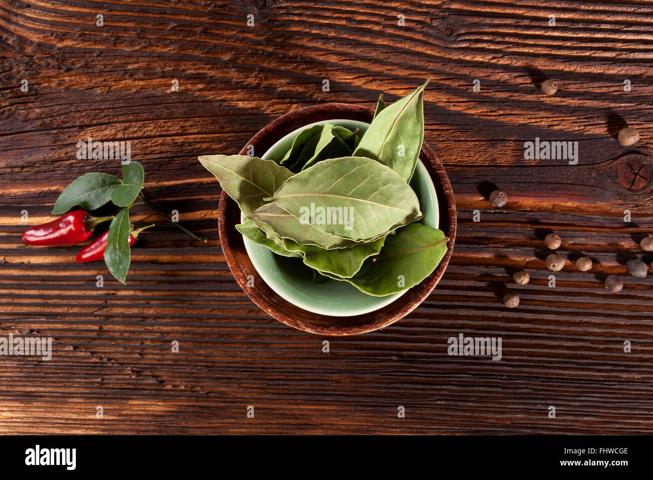 Spice and condiments background Stock Photo - Alamy