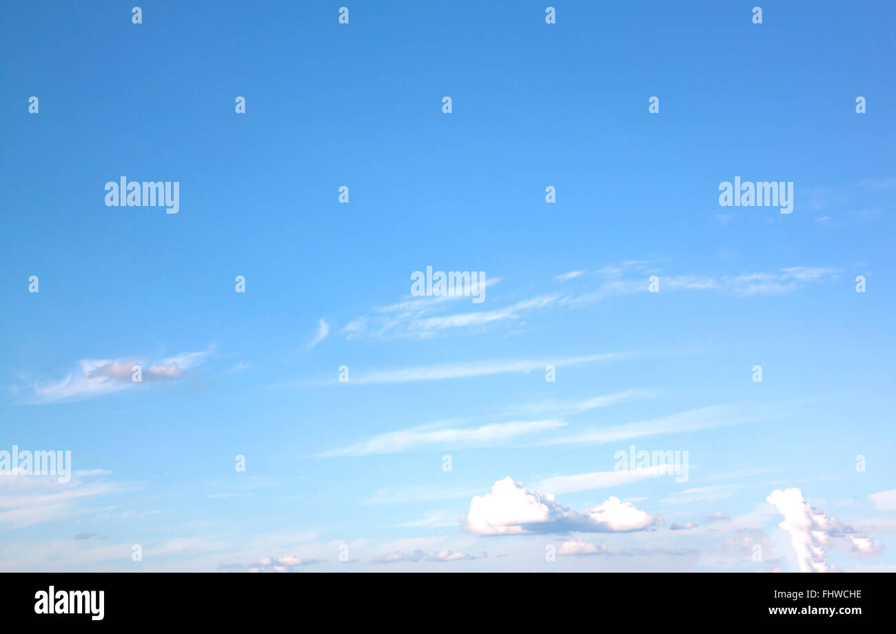 The vast blue sky and clouds sky Stock Photo - Alamy