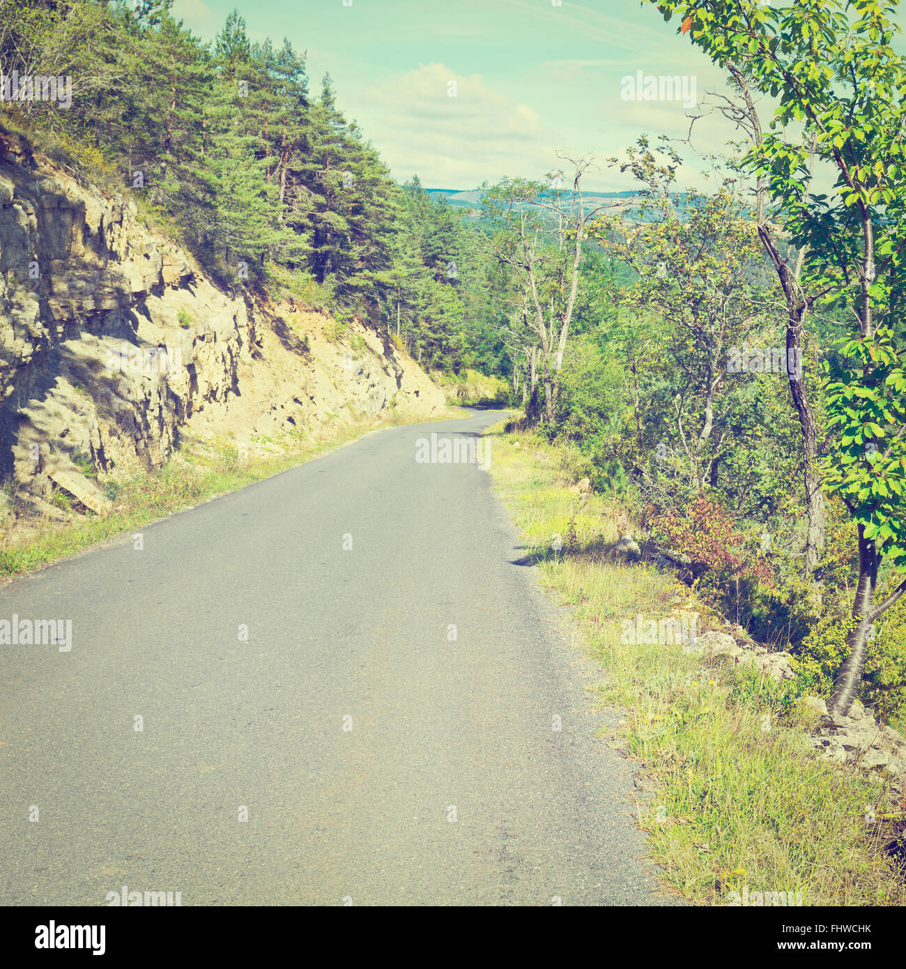 Narrow Road Stock Photo - Alamy