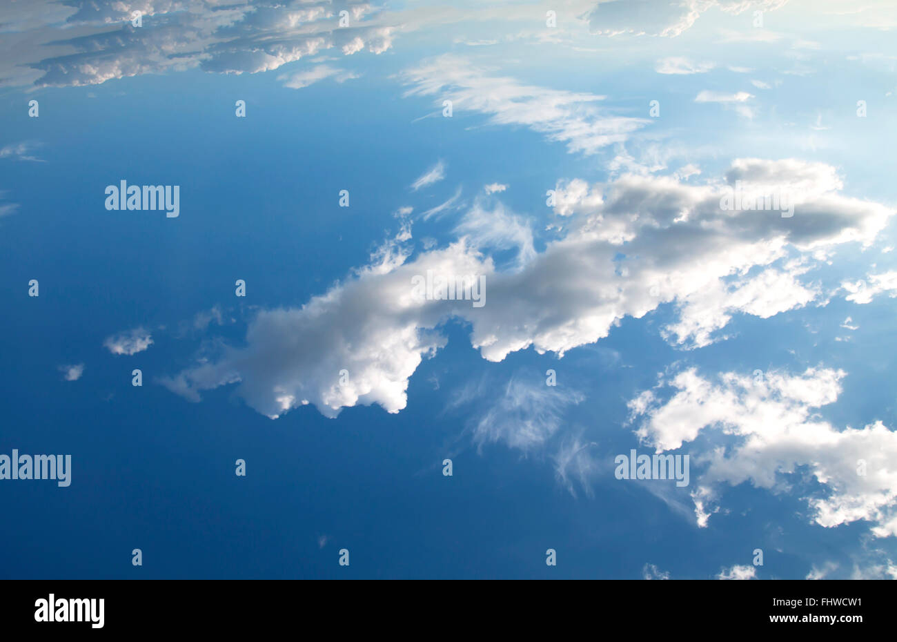 The vast blue sky and clouds sky Stock Photo - Alamy
