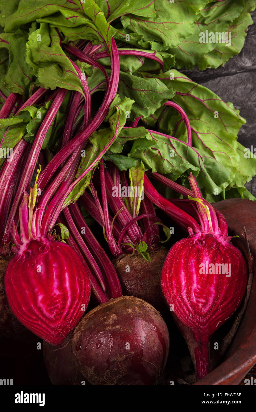 Beet root harvest Stock Photo - Alamy
