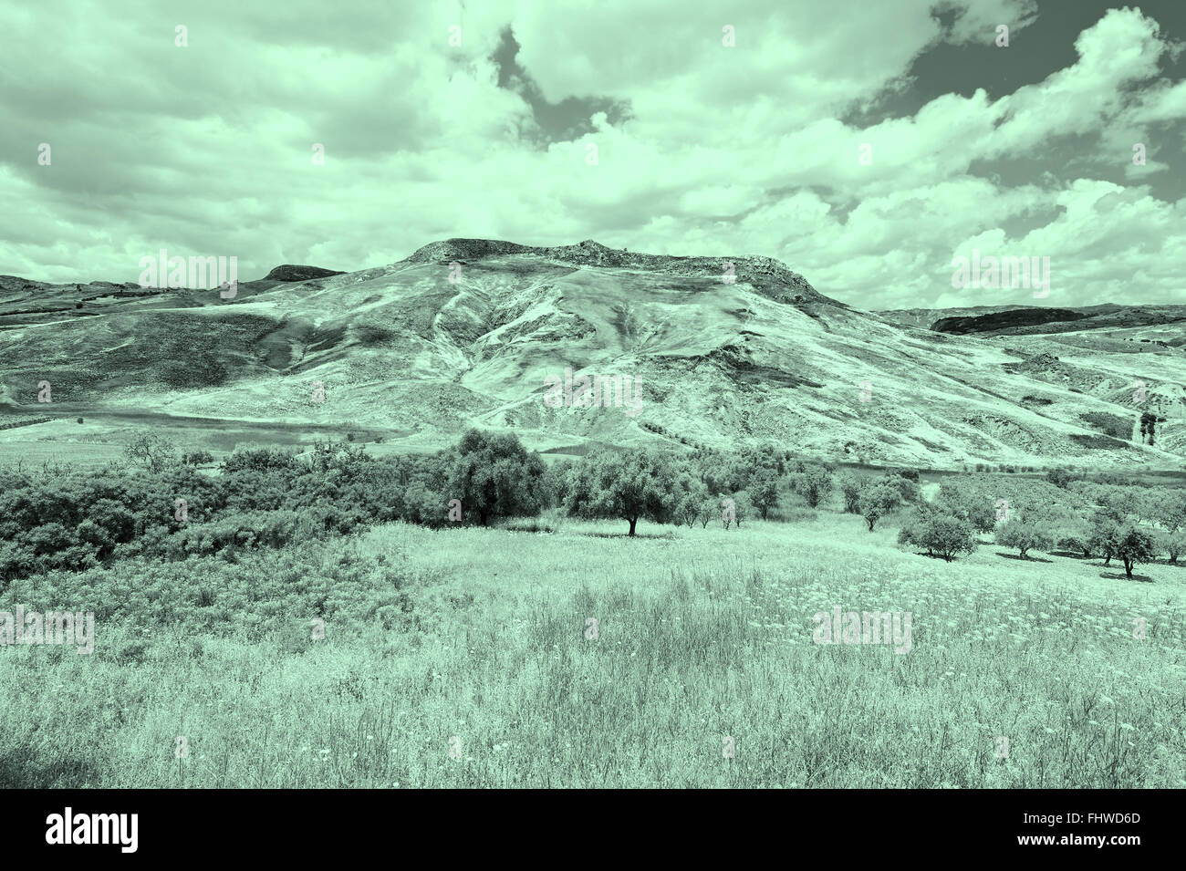 Sloping pasture land hi-res stock photography and images - Alamy