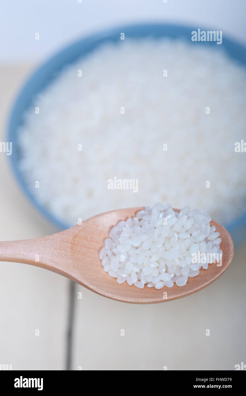 raw white rice Stock Photo - Alamy