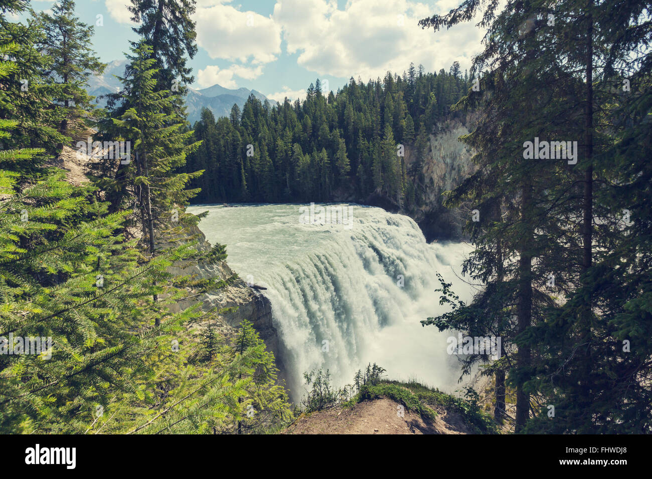 Wapta falls river hi-res stock photography and images - Alamy