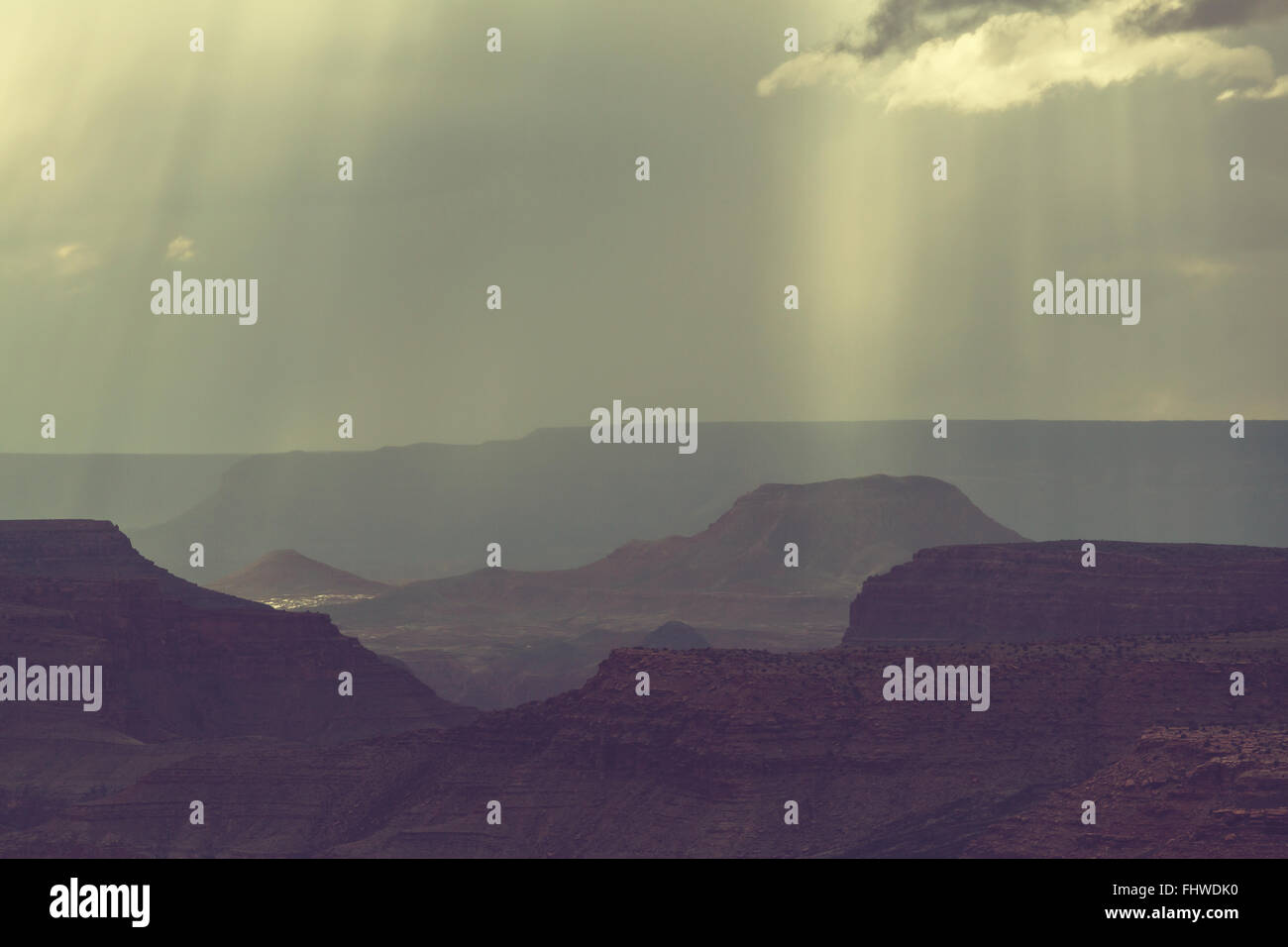 Rain in mountains Stock Photo - Alamy