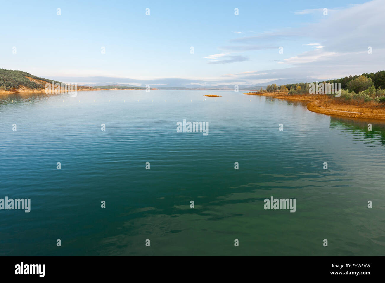 Lake in Spain Stock Photo - Alamy