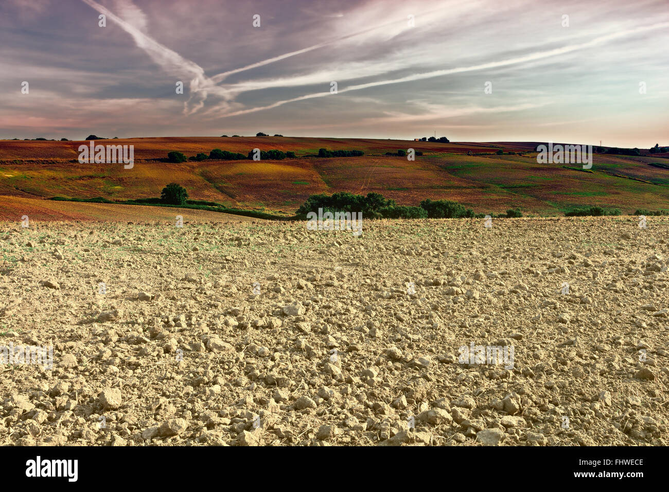 Ploughed field sunrise hi-res stock photography and images - Alamy