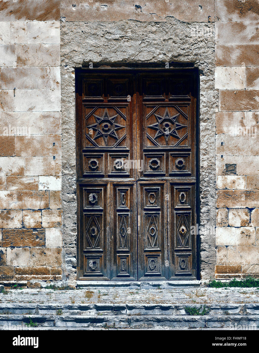 Door in Palermo Stock Photo - Alamy