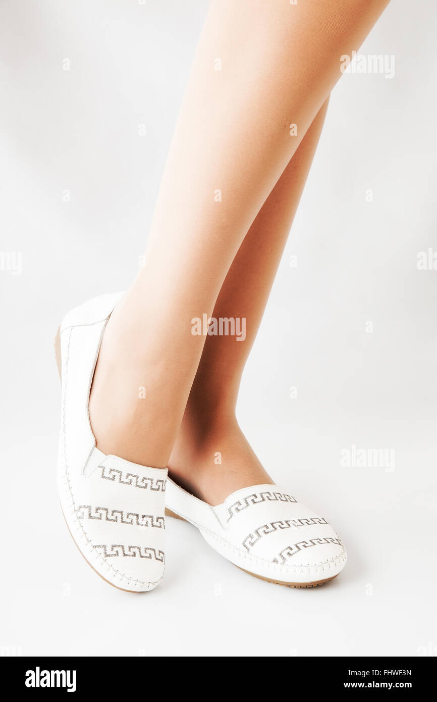Lady legs woman shoes fashion hi-res stock photography and images - Alamy