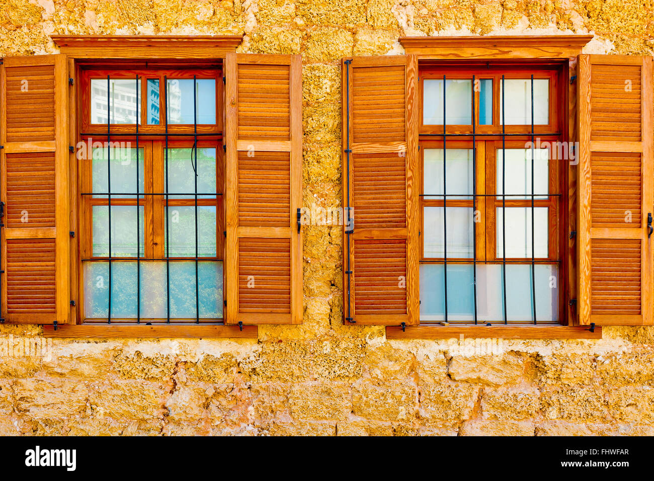 Decorated private window hi-res stock photography and images - Alamy