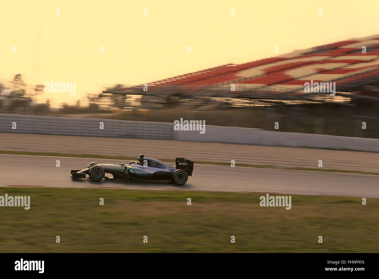 Circuit de Catalunya, Barcelona, Spain. 25th Feb, 2016. Day 4 of the ...