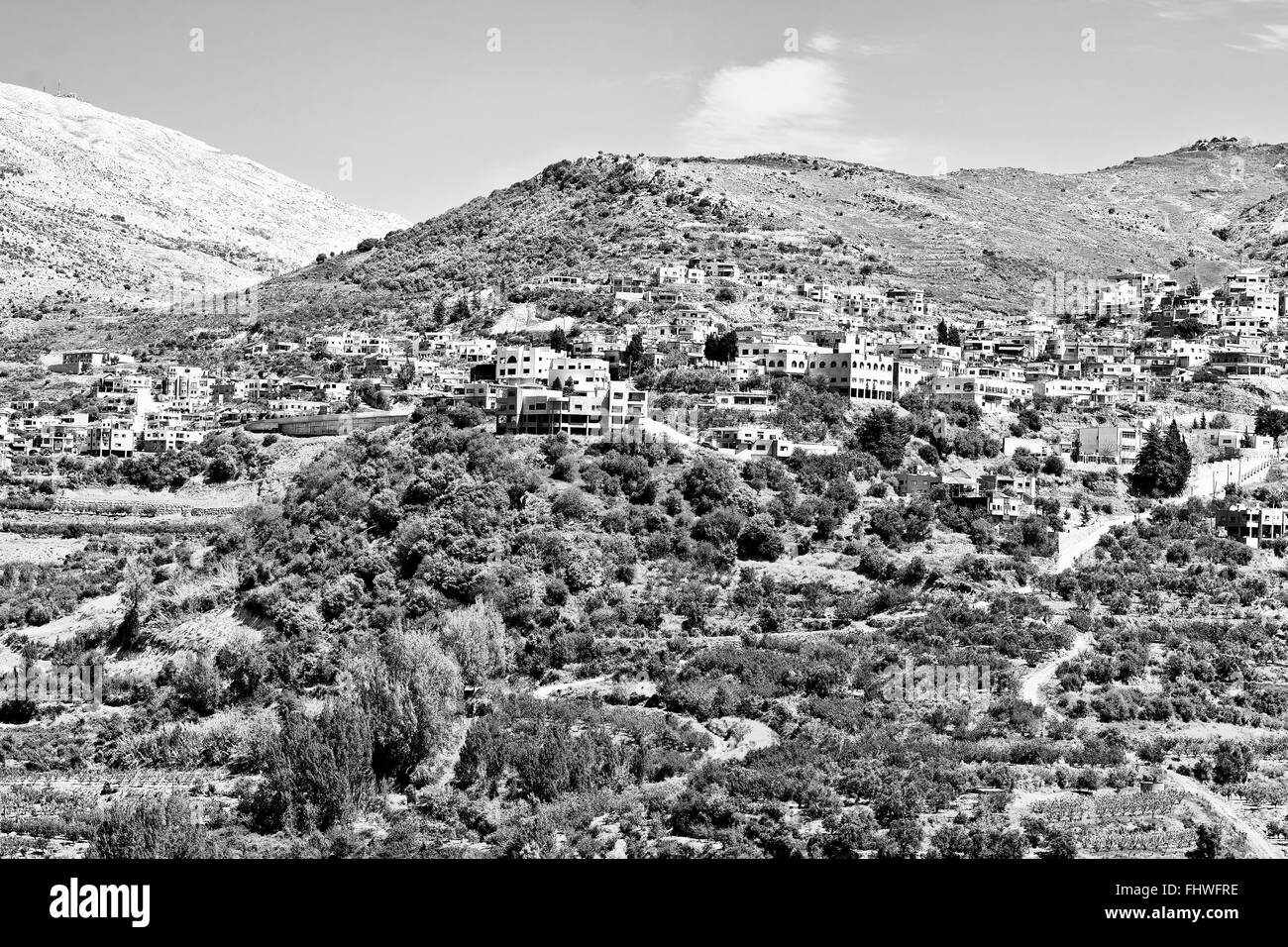 Druze village golan heights hi-res stock photography and images - Alamy