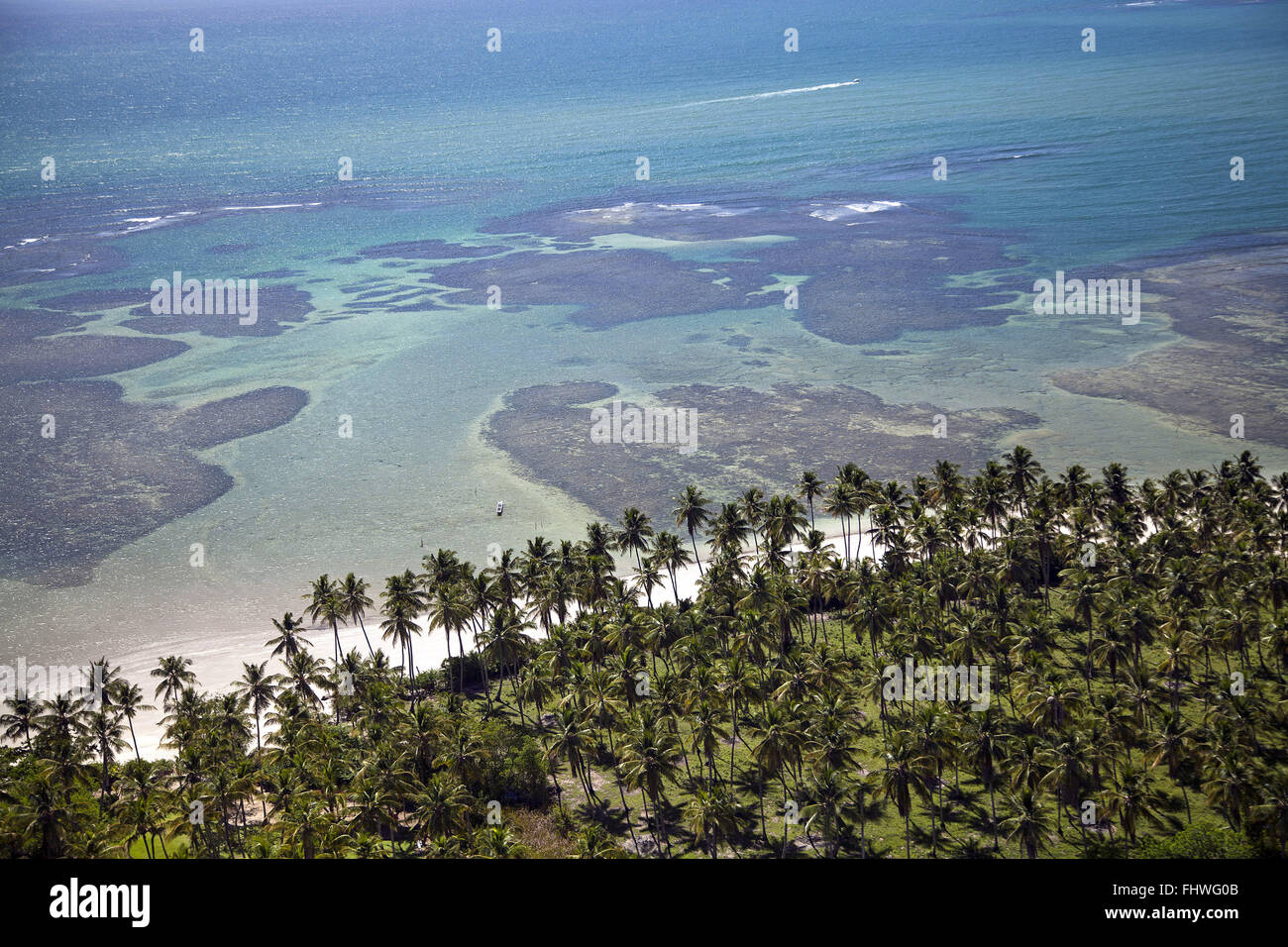 Coral reefs in Morere Beach - Boipeba - Archipelago Tinharé Stock Photo ...