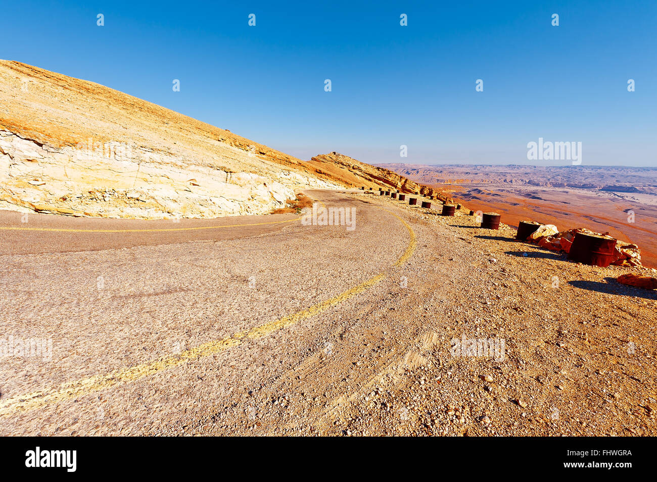 Road in Israel Stock Photo - Alamy
