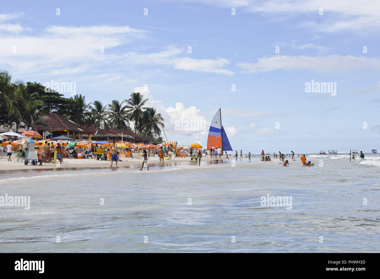 Praia do Frances Stock Photo - Alamy